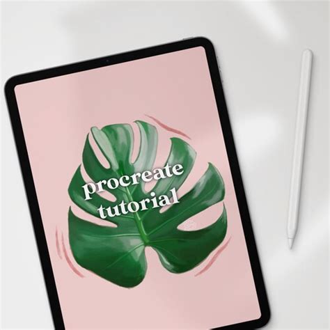 Procreate Digital Art Illustration Portrait Tutorial How To Etsy