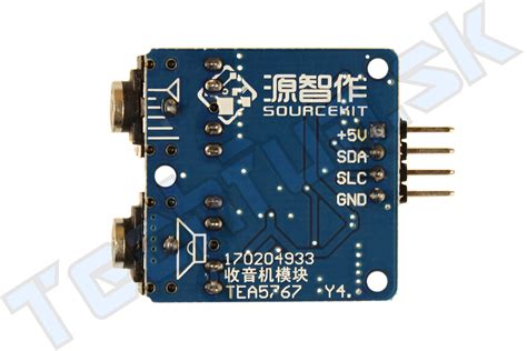 Rádio Modul Tea5767 76 108 Mhz Anténa Techfun Sk Naj Arduino Shop
