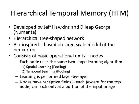 ppt image recognition using hierarchical temporal memory powerpoint