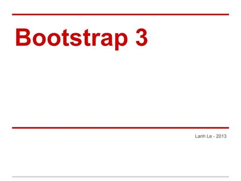 Twitter Bootstrap