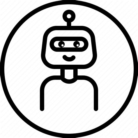Bot Robot Machinery Science Technology Artificial Intelligence Icon Download On Iconfinder