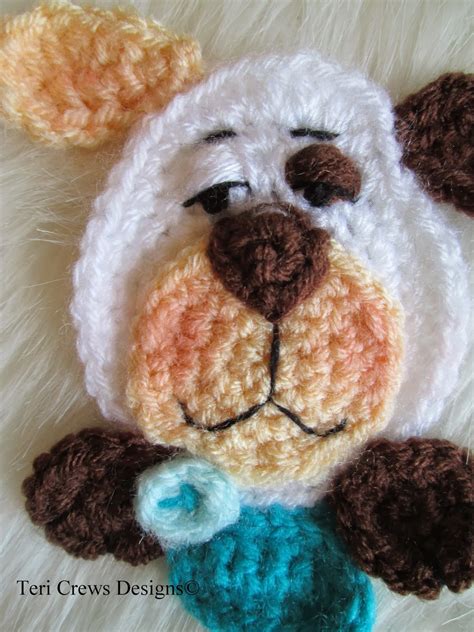 Teris Blog New Cute Applique Crochet Patterns