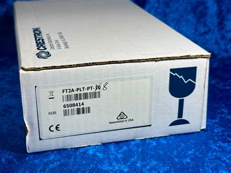 New Crestron Ft2a Plt Pt 10 Pass Through Cable Box Of 8 Fliptop Custom Integrator Stockroom