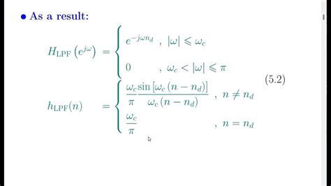 Digital Signal Processing Using Python Chapter 5 Part1 Youtube