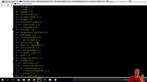 Install express with NPM สรปขอมลทเกยวของnpm express jsทม