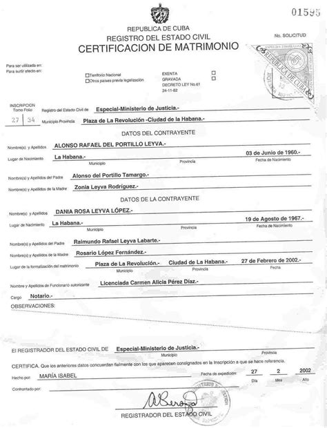 Marriage Certificate Translation Template Sampletemplate My Id
