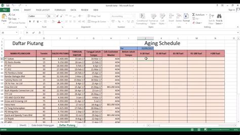 Cara Menghitung Umur Piutang Di Excel Terbaru Januari Vrogue
