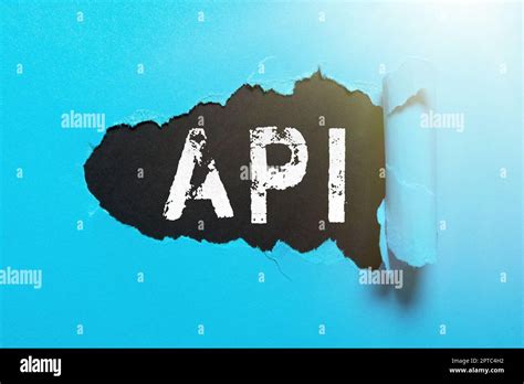 Text Sign Showing Api Internet Concept Set Of Routines Protocols And