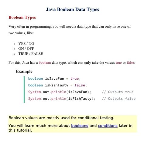 Learn Java Data Types Session 6 Pdf Connect 4 Techs