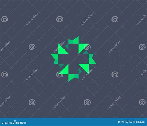 Abstract Plus Cross Logo Icon Design Modern Minimal Style Illustration Dark Space Vector Sign