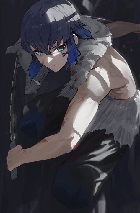 Hashibira Inosuke Kimetsu No Yaiba Drawn By Kji Rozo Danbooru