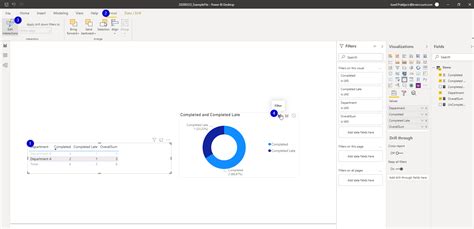 Solved Chart Percentages Of Selected Group Microsoft Fabric Community