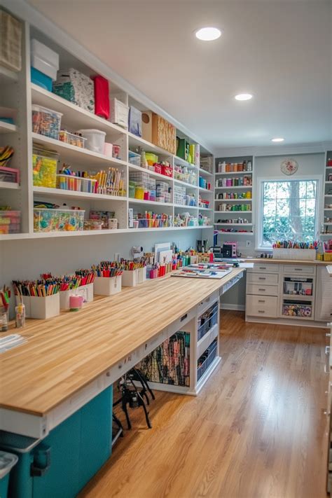 530 Crafting Spaces Ideas In 2025 Craft Room Organization Sewing Rooms Craft Room Office