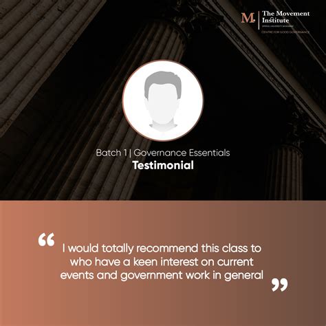 The Movement မြန်မာ့အရွေ့ I Learnt That Governance Is A Lot Like Business Management Good