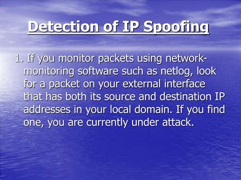 PPT IP Spoofing PowerPoint Presentation Free Download ID
