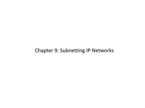 Pdf Chapter 9 Subnetting Ip Networks Uploads 1 0 8 9