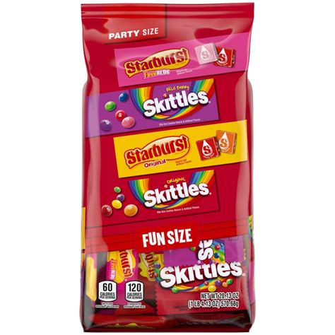 Skittles Original Skittles Wild Berry And Starburst Original