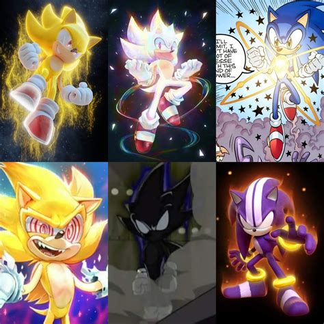What Are You Alls Favorite Sonic Form Rsonicthehedgehog
