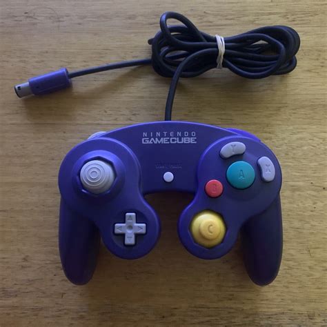 Official Nintendo Gamecube Controller Blue Dol 003 Used 100 Genuine