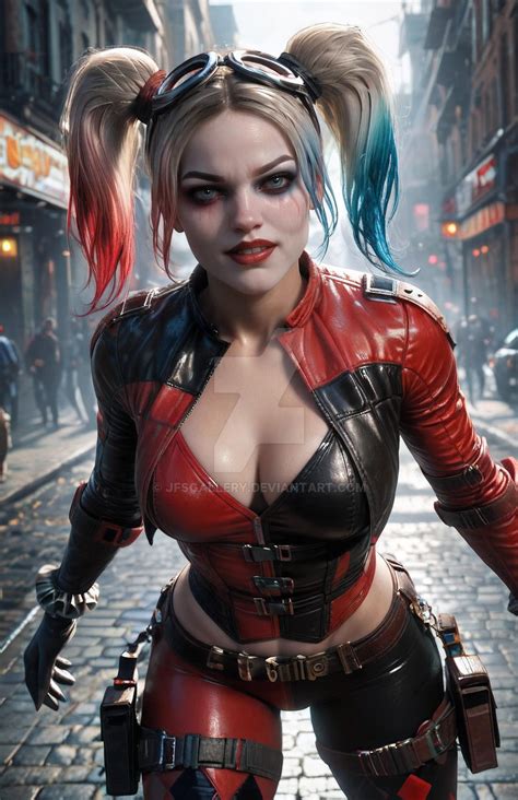 Ai Harley Quinn Dceu By Jfsgallery On Deviantart