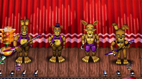 Fnaf 6 Mod New Springlock Animatronics Ffps Youtube