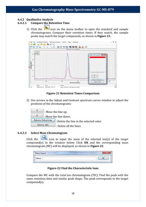 Gas Chromatography Mass Spectrometry Gc Ms 879 Operating Manual