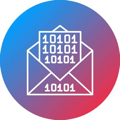 Premium Vector Binary Messages Icon Vector Image Can Be Used For