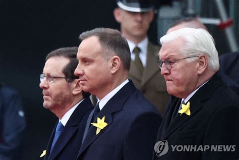 바르샤바 게토봉기 80년…독일 대통령 끝없는 책임통감 사과