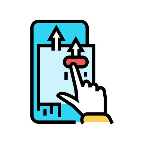 Parallax Scrolling Ux Ui Design Color Icon Vector Illustration 41281737