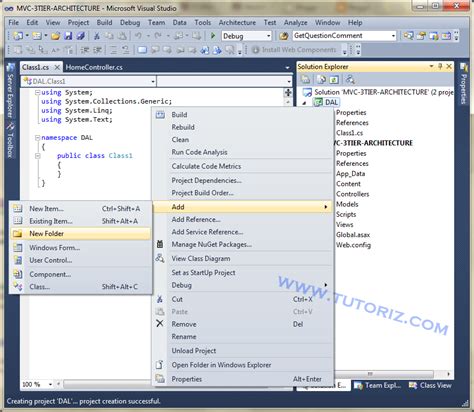 Totorizcom 3 Tier Architecture In Aspnet Mvc Dal Bal
