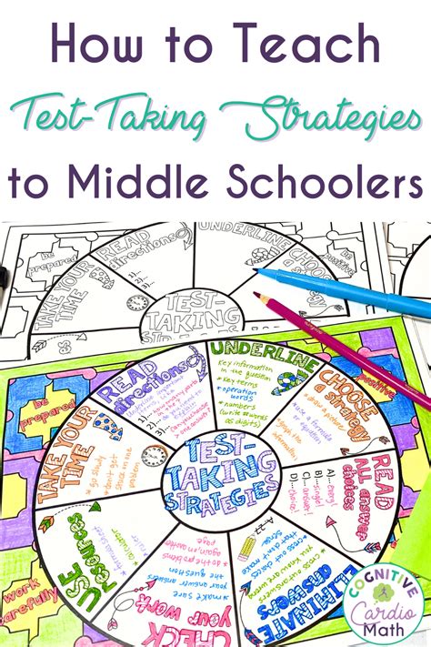 Test Taking Strategies Middle School Worksheets