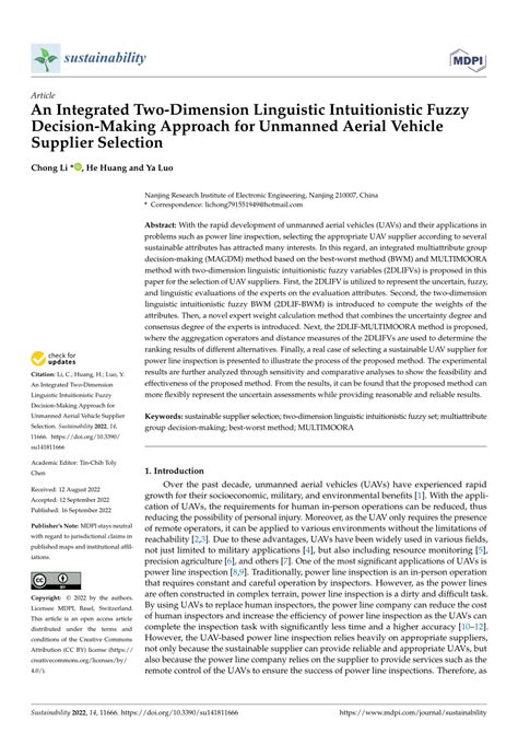 pdf an integrated two dimension linguistic intuitionistic fuzzy decision making approach for