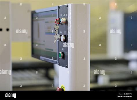 PLC HMI Based Control Panel With Touch Screen For Automatic Manufacturing Line Selective