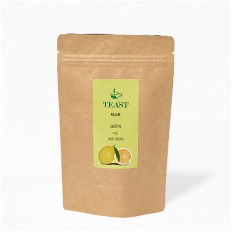 티스트 건조과일 레몬칩 레몬차 100g 20230130901 티스트