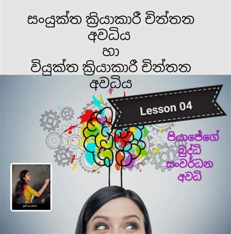 සිප් සතර 3 සංයුක්ත ක්‍රියාකාරී චින්තන අවධිය අවුරුදු