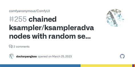chained ksampler ksampleradvanced nodes with random seed after every gen checked should generate
