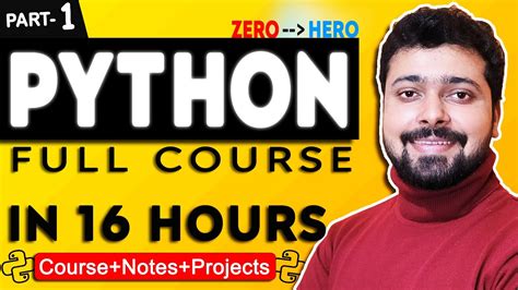 Python Tutorial For Beginners In Hindi Complete Python Course Part1