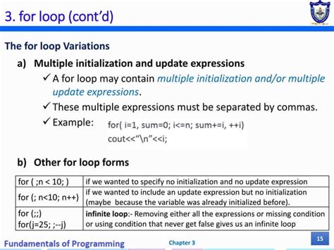 Chapter 3 Flow Of Control Part Iipdf