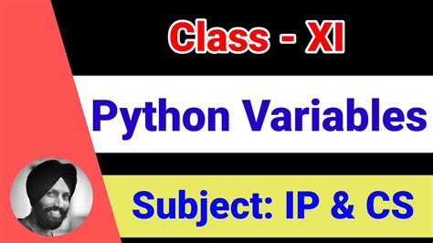 6 Python Variables Class 11 Informatics Practices Computer Science