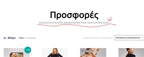 Php How To Display The Full Description Of The Product Category On