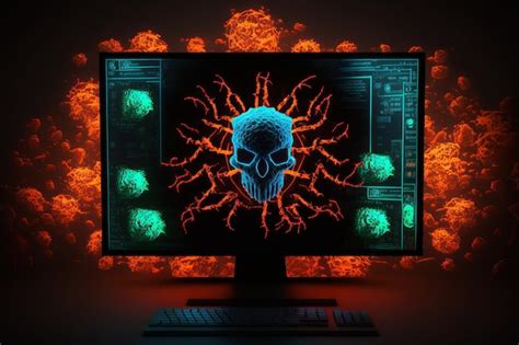 Computer Virus Background Images
