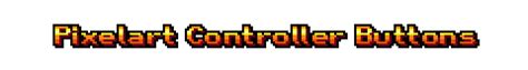 Added Arrow Keys Pixelart Console Controller Buttons By PastelZel