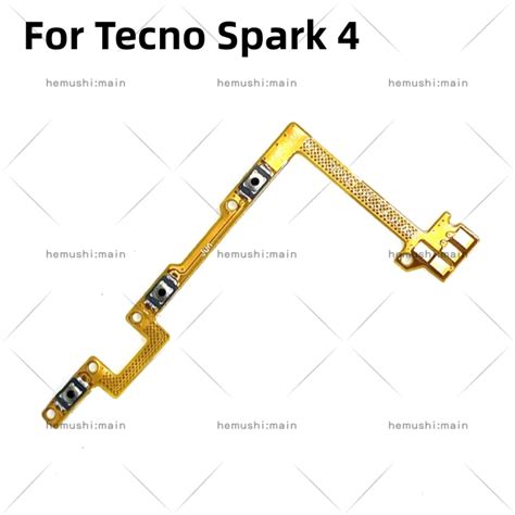 Power And Volume Flex Cable For Tecno Spark Spark Power On Off