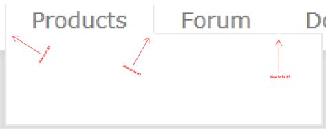 Jquery Css Dropdown Menu With Tab Style Stack Overflow