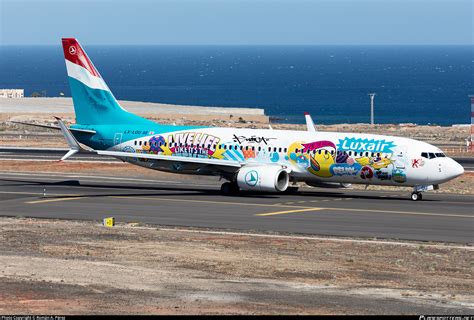 Lx Lgu Luxair Boeing 737 8c9 Wl Photo By Román A Pérez Id 1622302