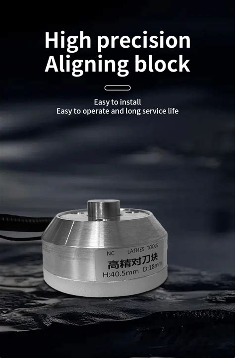 Cnc Z Axis Setter Tool Setting Sensor Instrument Auto Check Tool Sensor Block Zero Setting