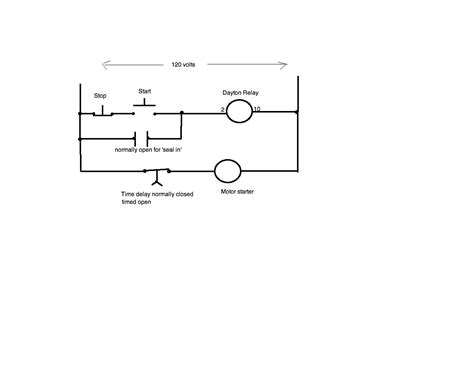 Time Delay Off Relay Circuit Diagram Time Delay Relay Circui