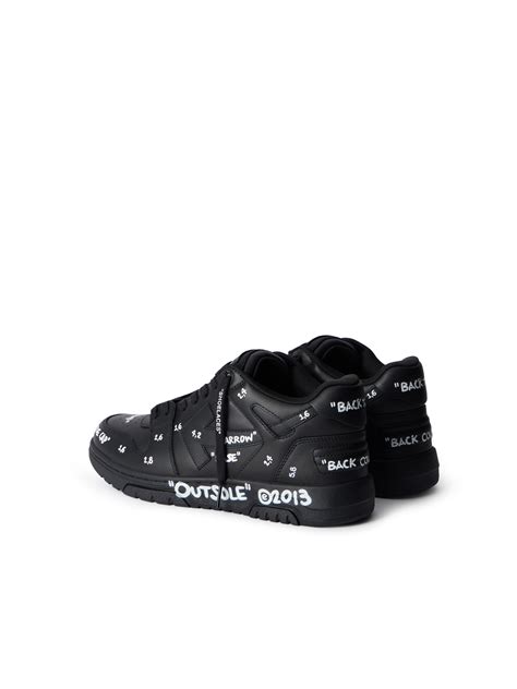 Out Of Office Sneakers In Black White For Men Off White™