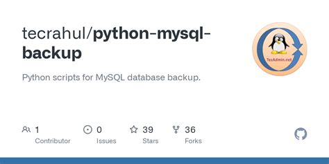 Github Tecrahulpython Mysql Backup Python Scripts For Mysql