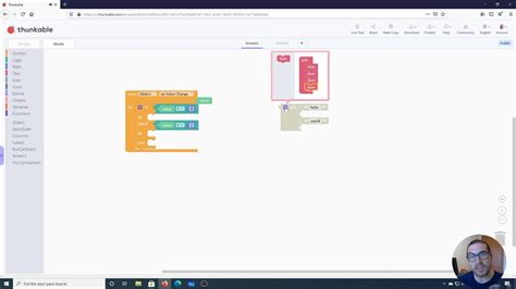 Aprendiendo A Programar En Thunkable X Tutorial Thunkable X Youtube